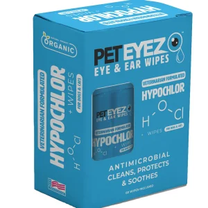 Eye and Ear Wipes with Hypochlor for Dogs and Cats>PetEyez Best ...